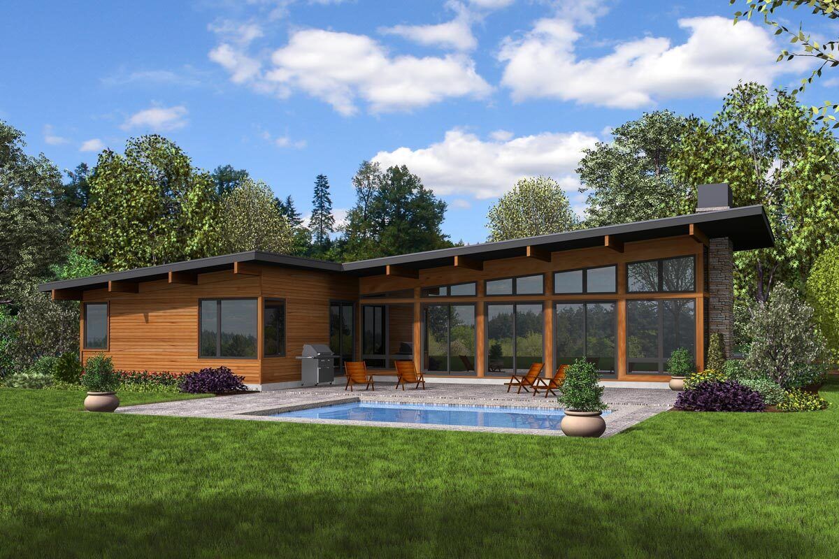 Sleek 3-Bedroom Modern House Plan | Budron Homes